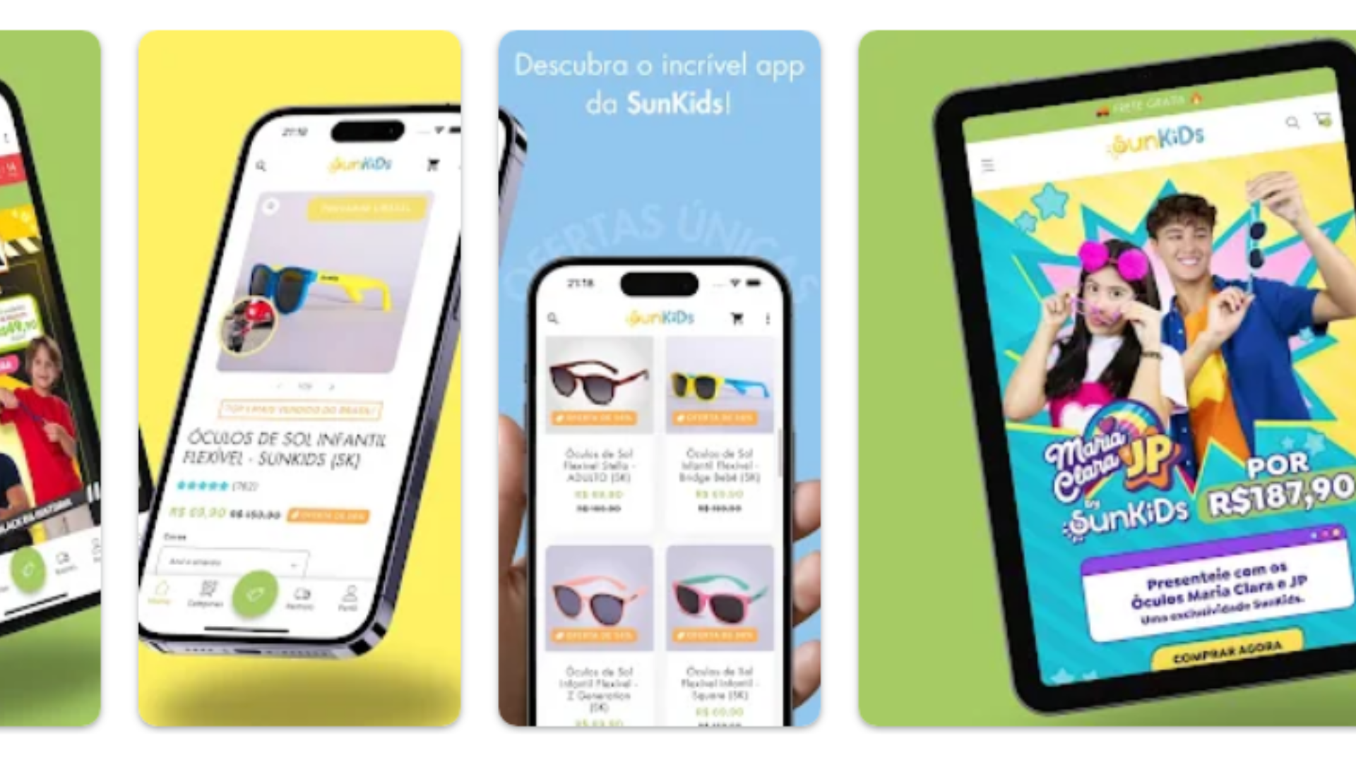 Aplicativo SunKids: Sua experiência de compra reinventada!